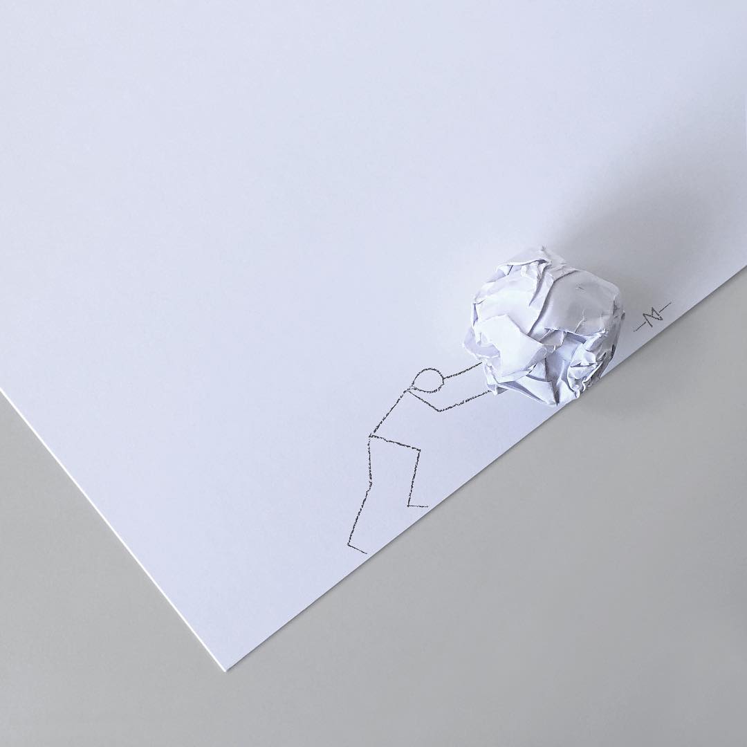 10 Mesmerizing Arts Combining Drawings with Everyday Objects - WOWPARROT